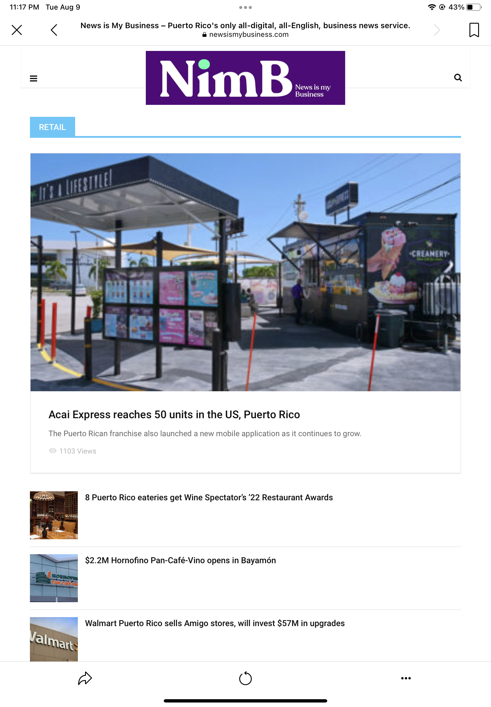 AÇAI EXPRESS reaches 50 units! – Acai Express